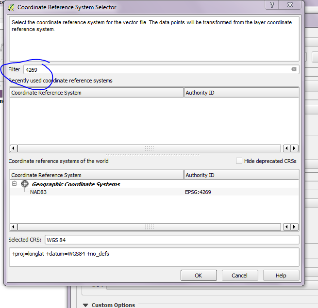 Save a File with a New CRS – Spatially Challenged