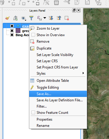 Save a File with a New CRS – Spatially Challenged
