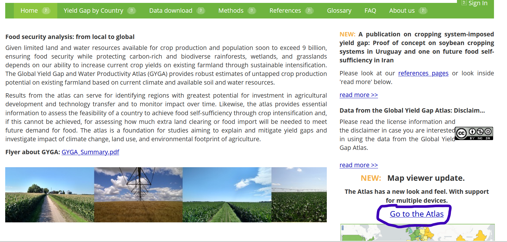 Global Yield Gap Atlas – Spatially Challenged